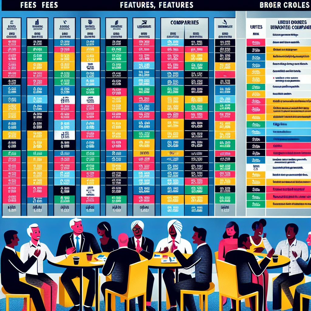 Broker Comparisons: Evaluating Fees and Features for 2024